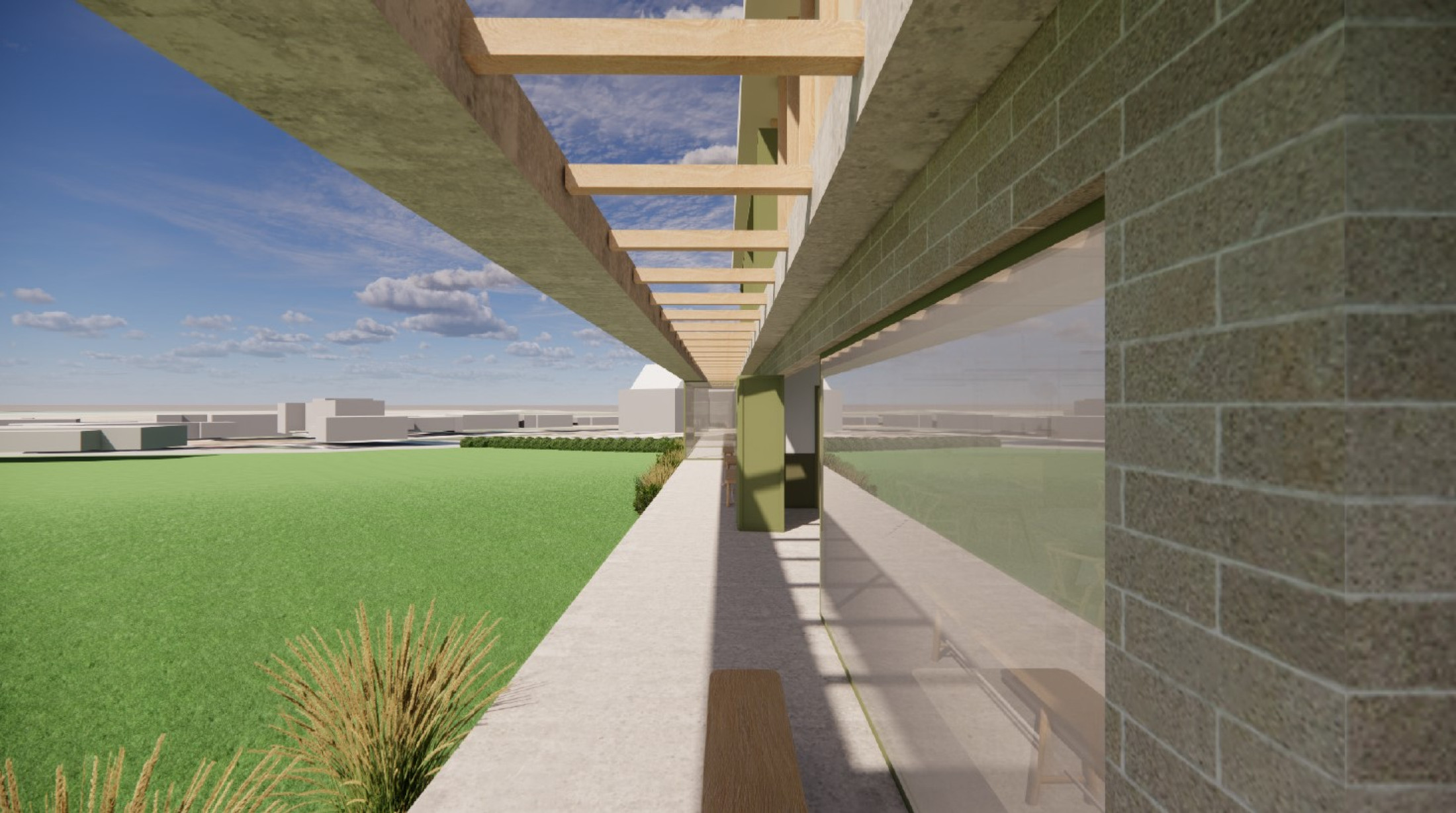 Cricket pavilion - OCR Architects