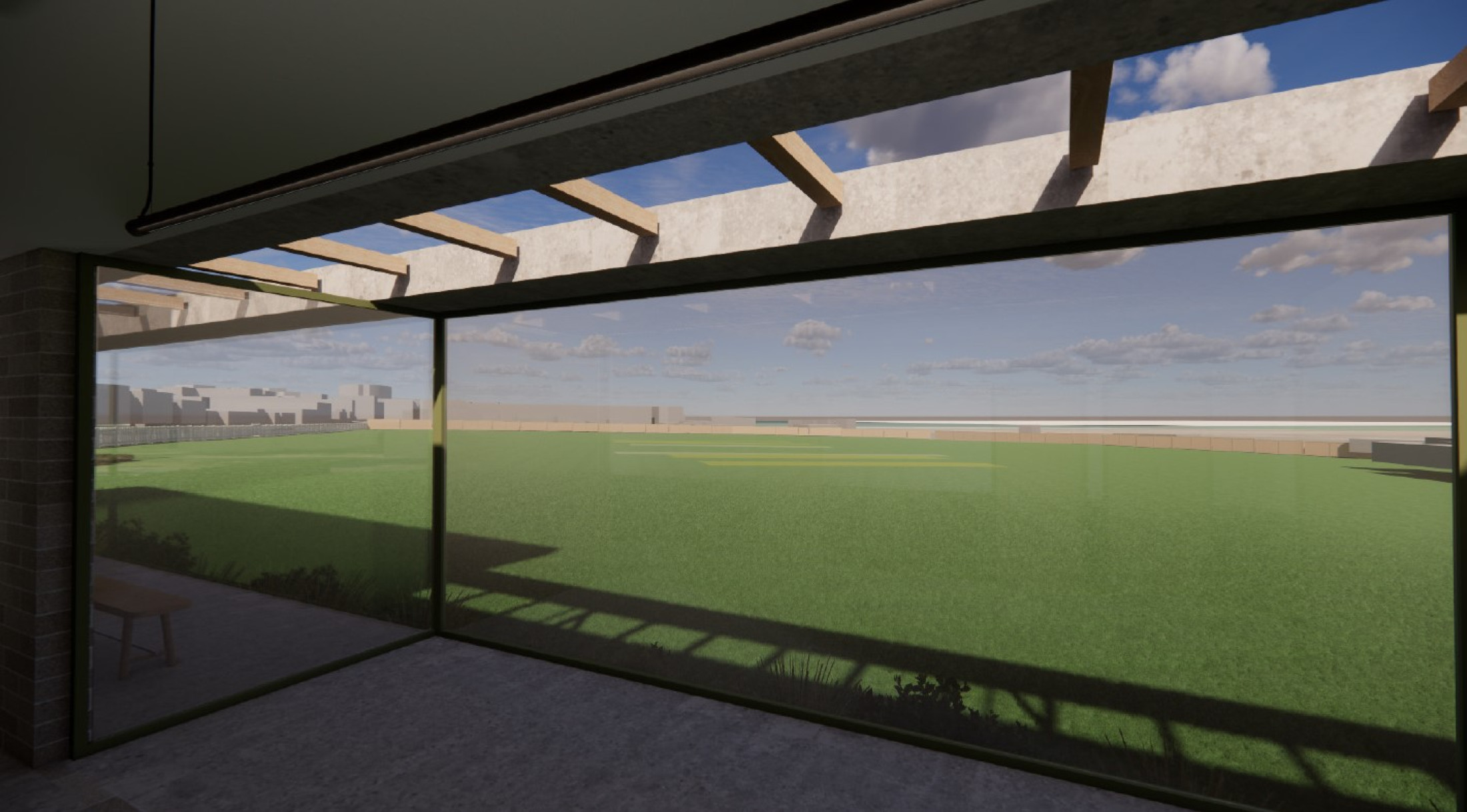 Cricket pavilion - OCR Architects